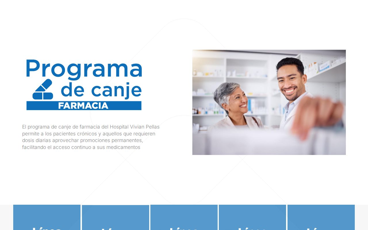Programa de canje farmacia